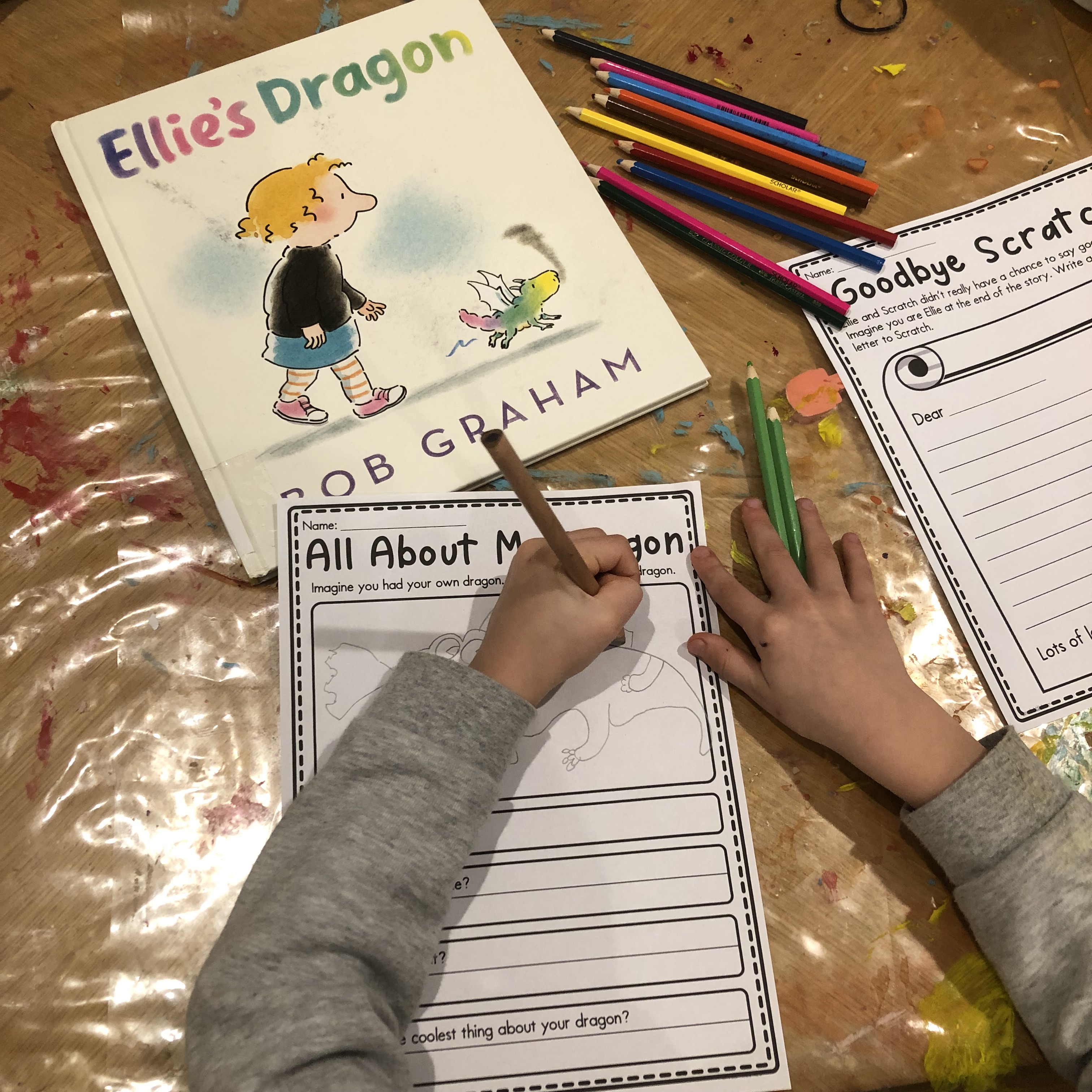 Teaching Ideas for Ellie’s Dragon by Bob Graham – Little Learner Hub