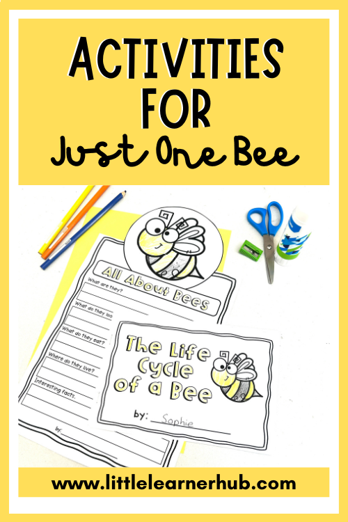 Just One Bee Activities | CBCA Shortlist Teaching Ideas