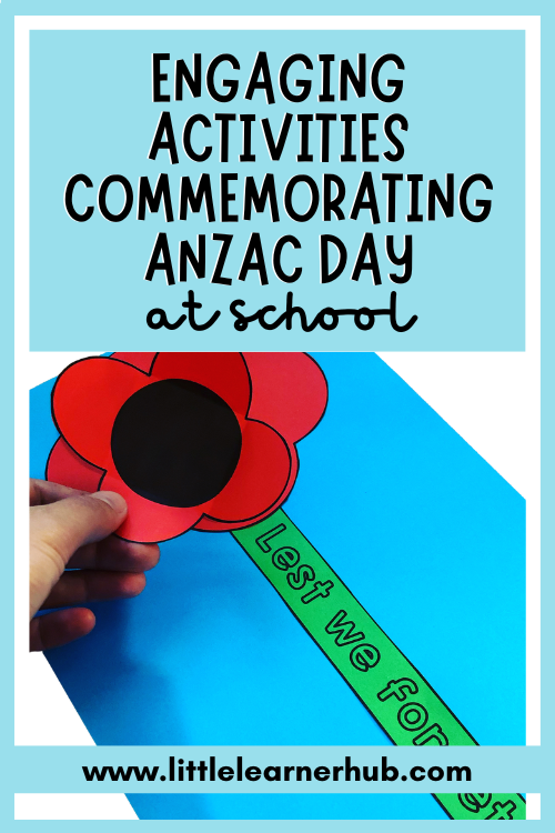Anzac Day Activities for Primary School Children - Little Learner Hub