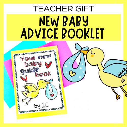 New Baby Advice Book | Teacher Baby Shower Gift - Little Learner Hub