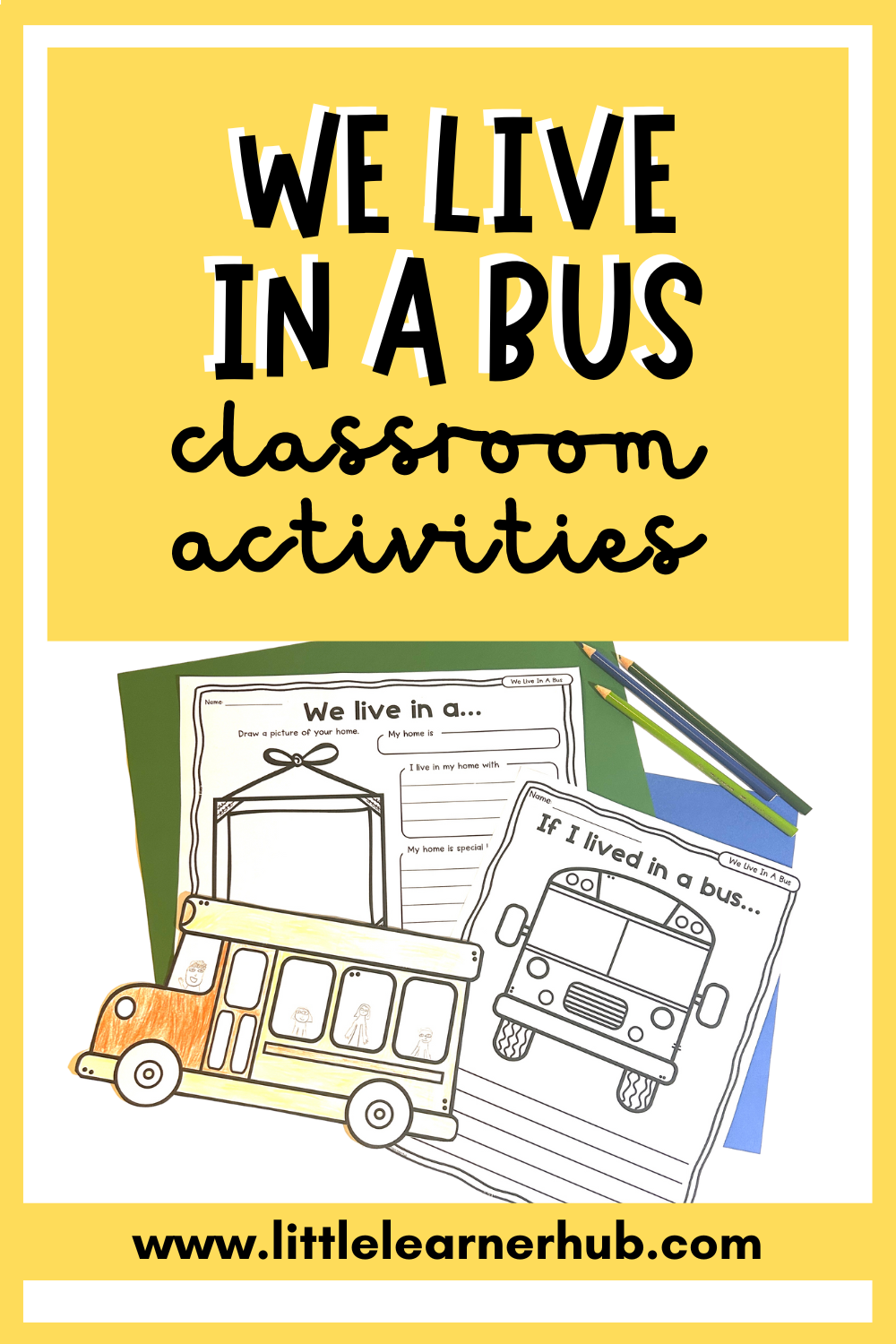 We Live in a Bus – Book Week 2025 Activities for the Classroom - Little ...